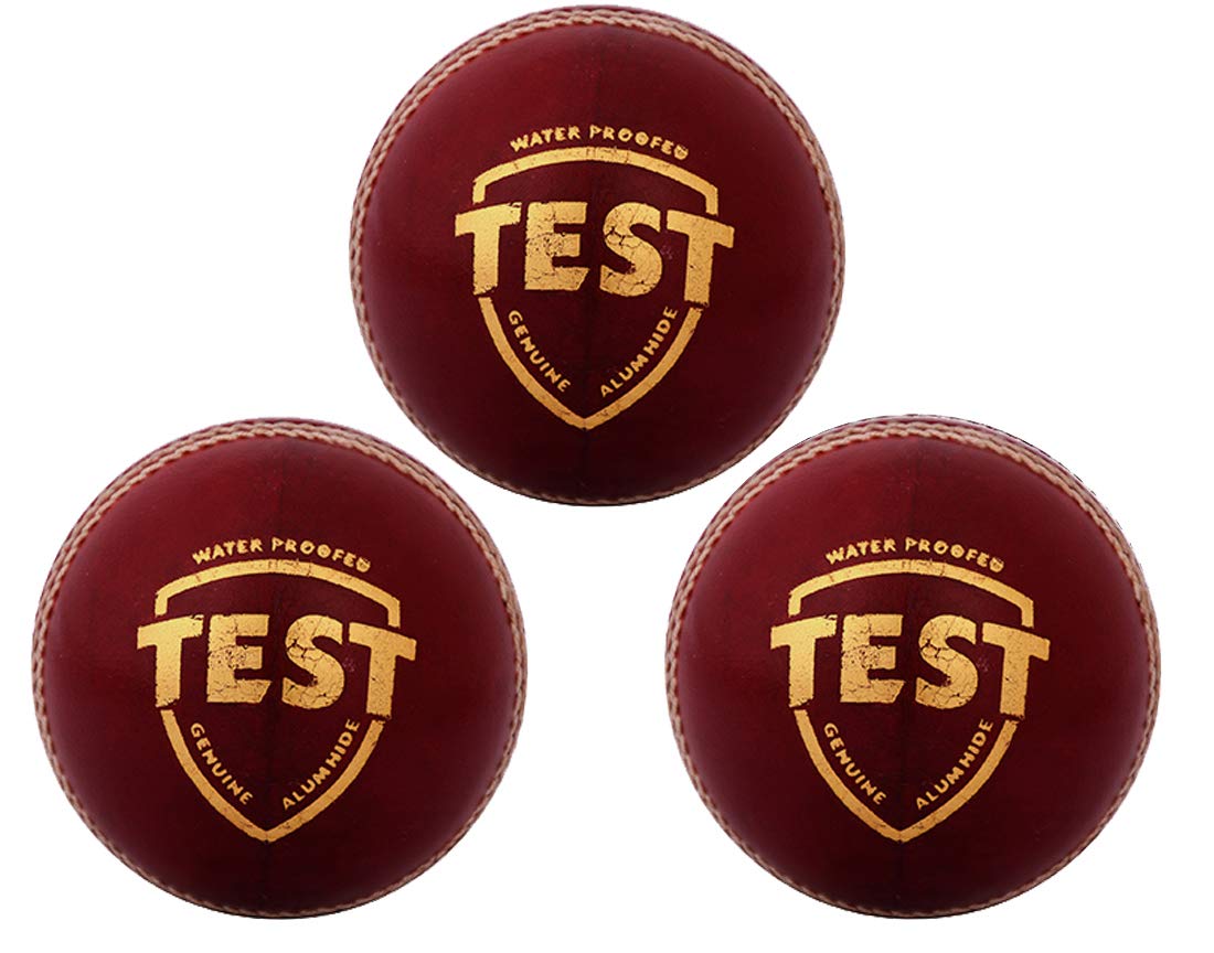 SMT Leather Ball Weight Approx 155g (Pack of 3(Red)) : Amazon.in ...