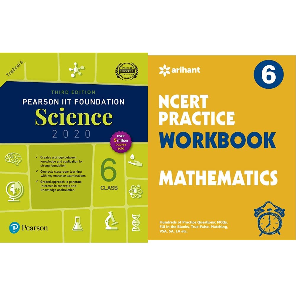 Buy Pearson IIT Foundation Class 6 Science|2020 Edition|By Pearson ...