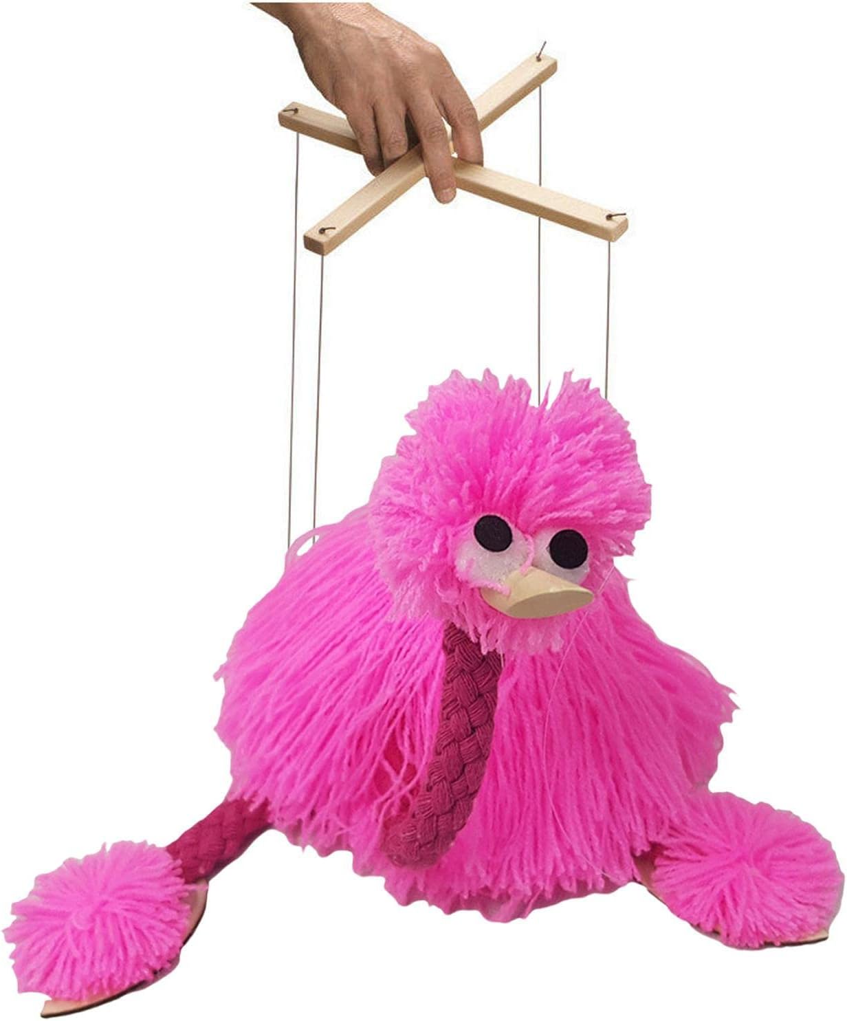 Ostrich Puppet - Interactive Bird Puppet | String Doll Outdoor and Home ...