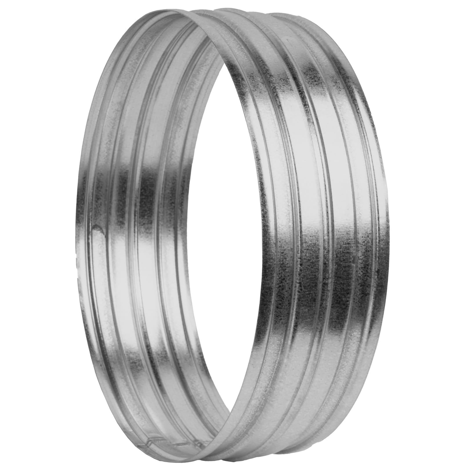 Snapklik.com : Galvanized Steel Duct Coupling - 12" Inch Male Fit ...