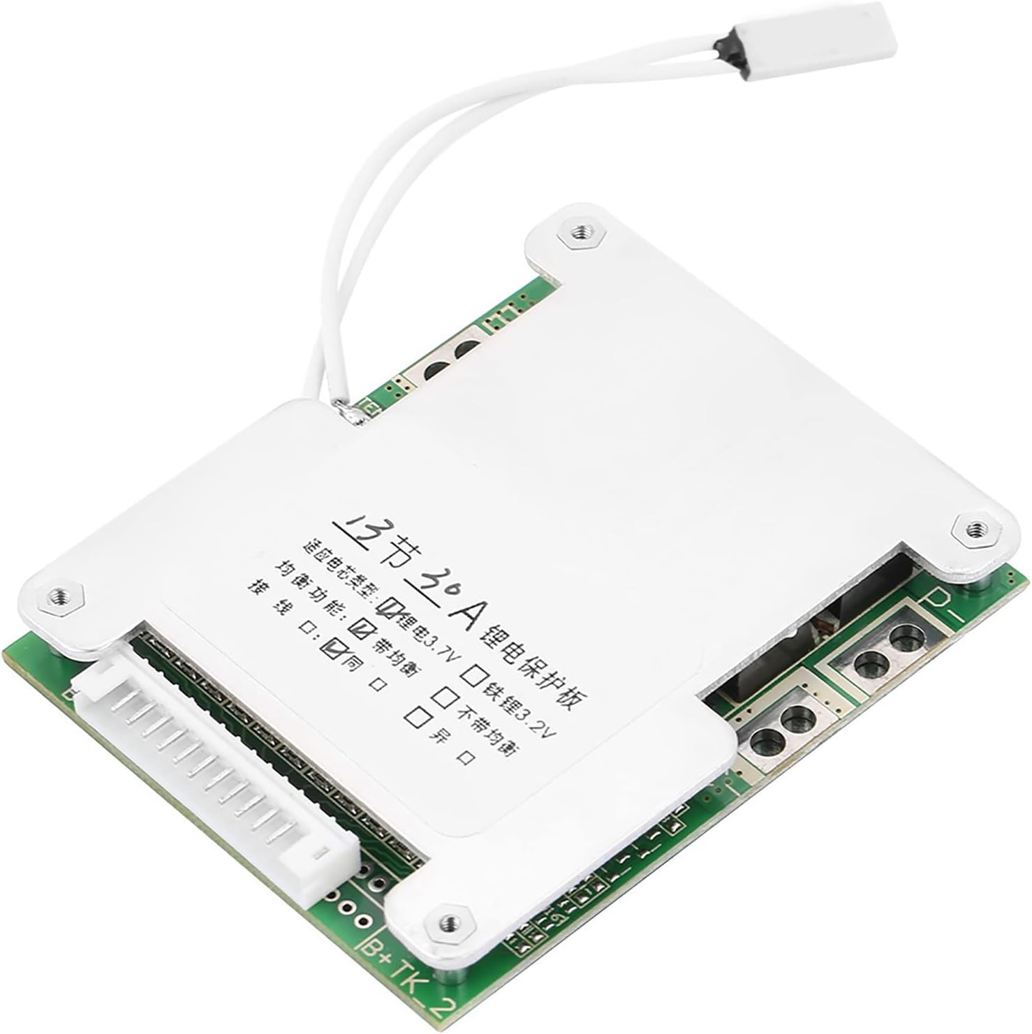 Amazon.com: AUNMAS PCB Board, 13s 30a 48v 13s Lithium Battery Charging ...