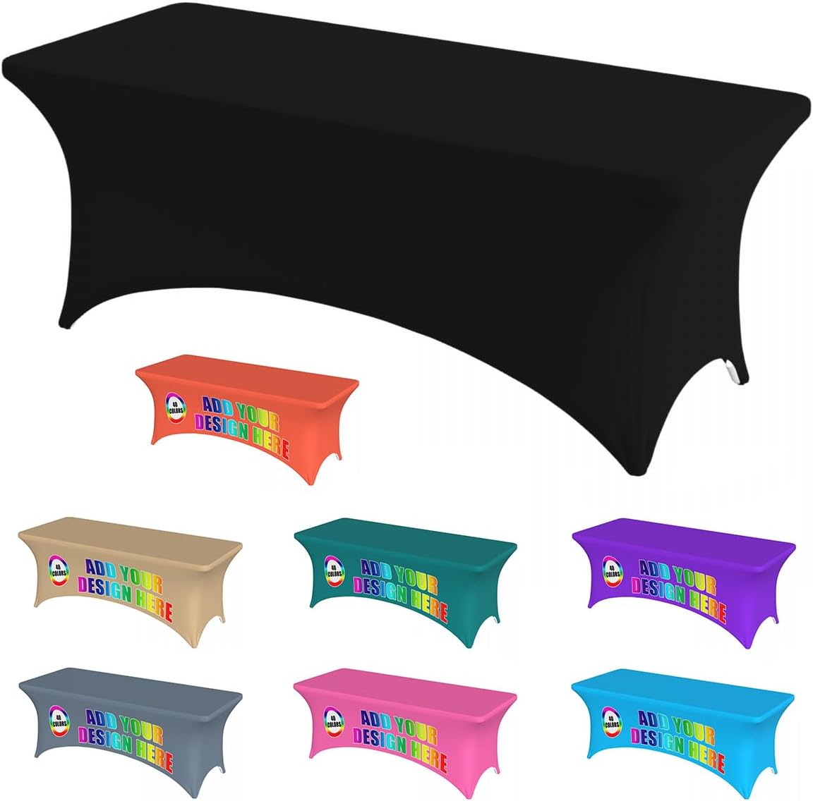 Amazon.com: VPALSIEF Custom Table Cloth with Business Logo or Your Text ...
