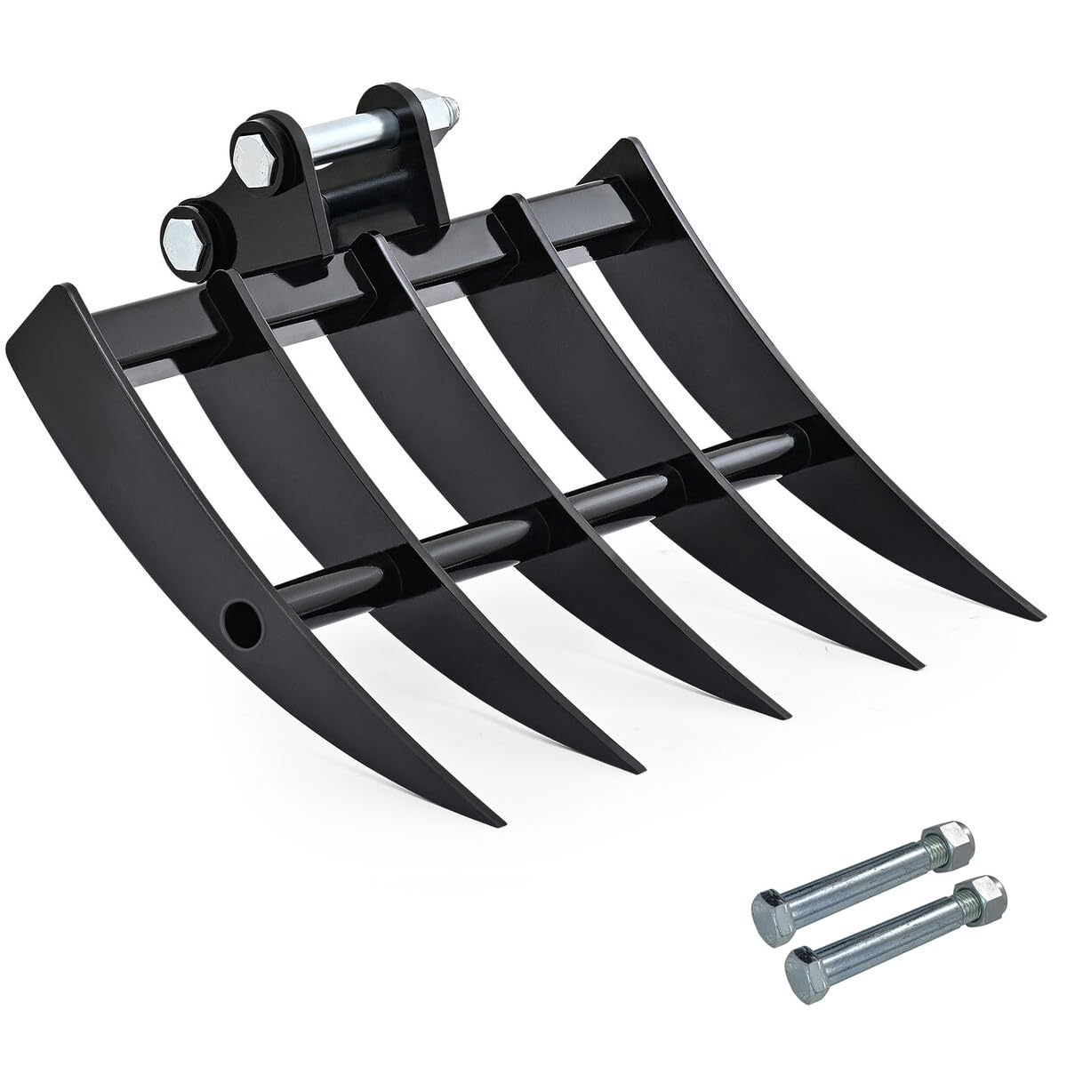 Amazon.com : Small Mini Digger Rake, Mini Excavator Rake,Backhoe Rake ...