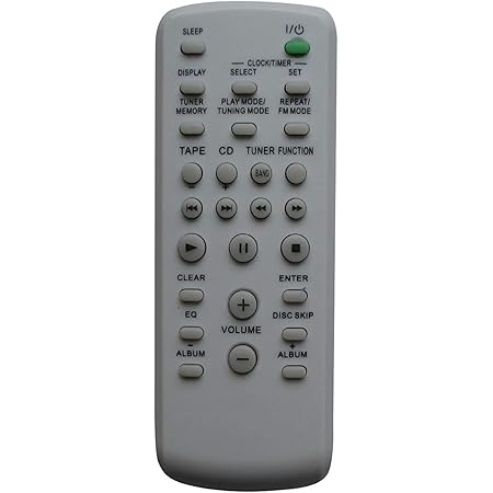 Amazon.com: Remote Control for Sony CMT-EH15 HCD-CBX1 HCD-GS10 CMT-BX1 ...