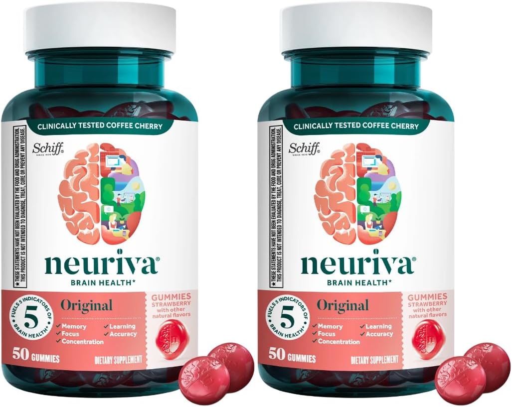 Amazon.com: NEURIVA Original Brain Supplement for Memory, Focus ...