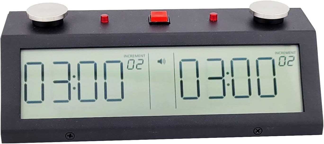 Amazon.com: ZMF-II Chess Clock - Dark Blue with Blue LED : Toys & Games