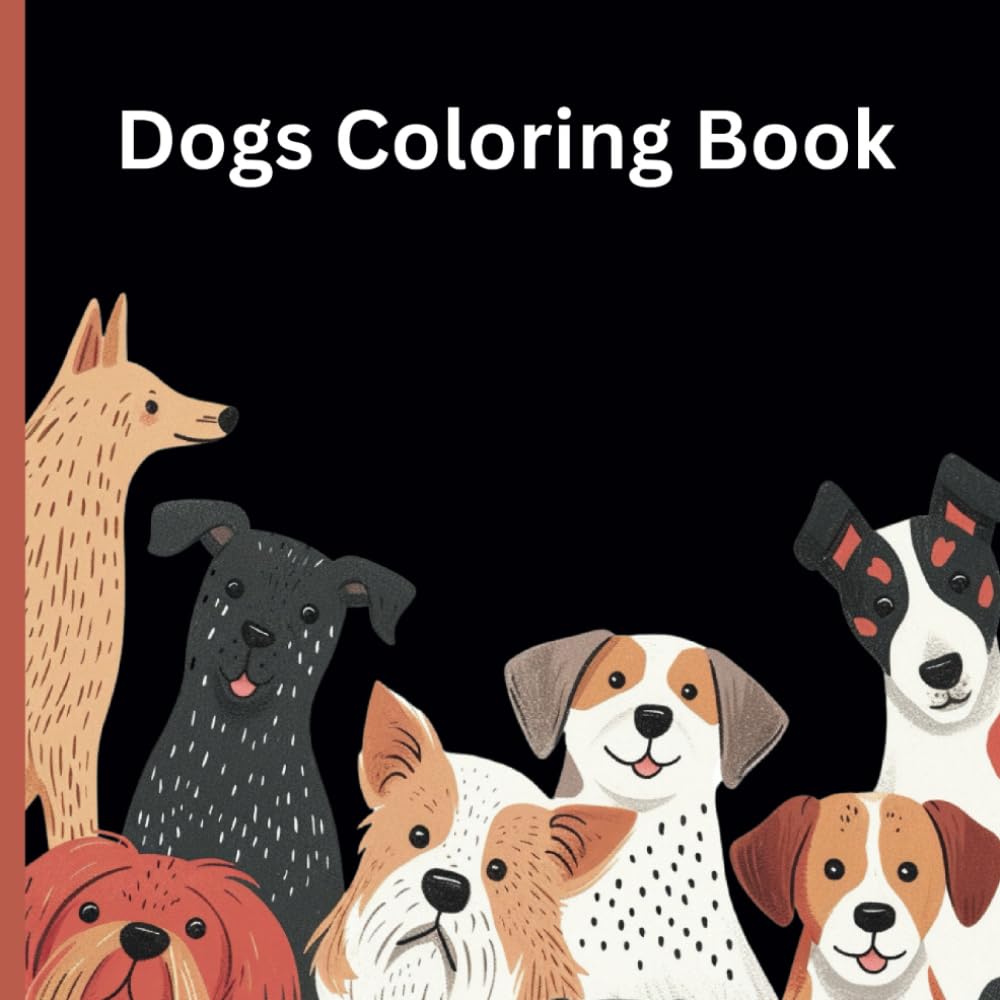 Amazon.com: Dogs Coloring Book: A Tail-Wagging Coloring Adventure (Nala ...
