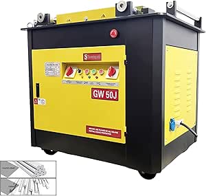 HayWHNKN Electric Rebar Bender Bending Machine 1/4'' to 2" Steel Bender ...