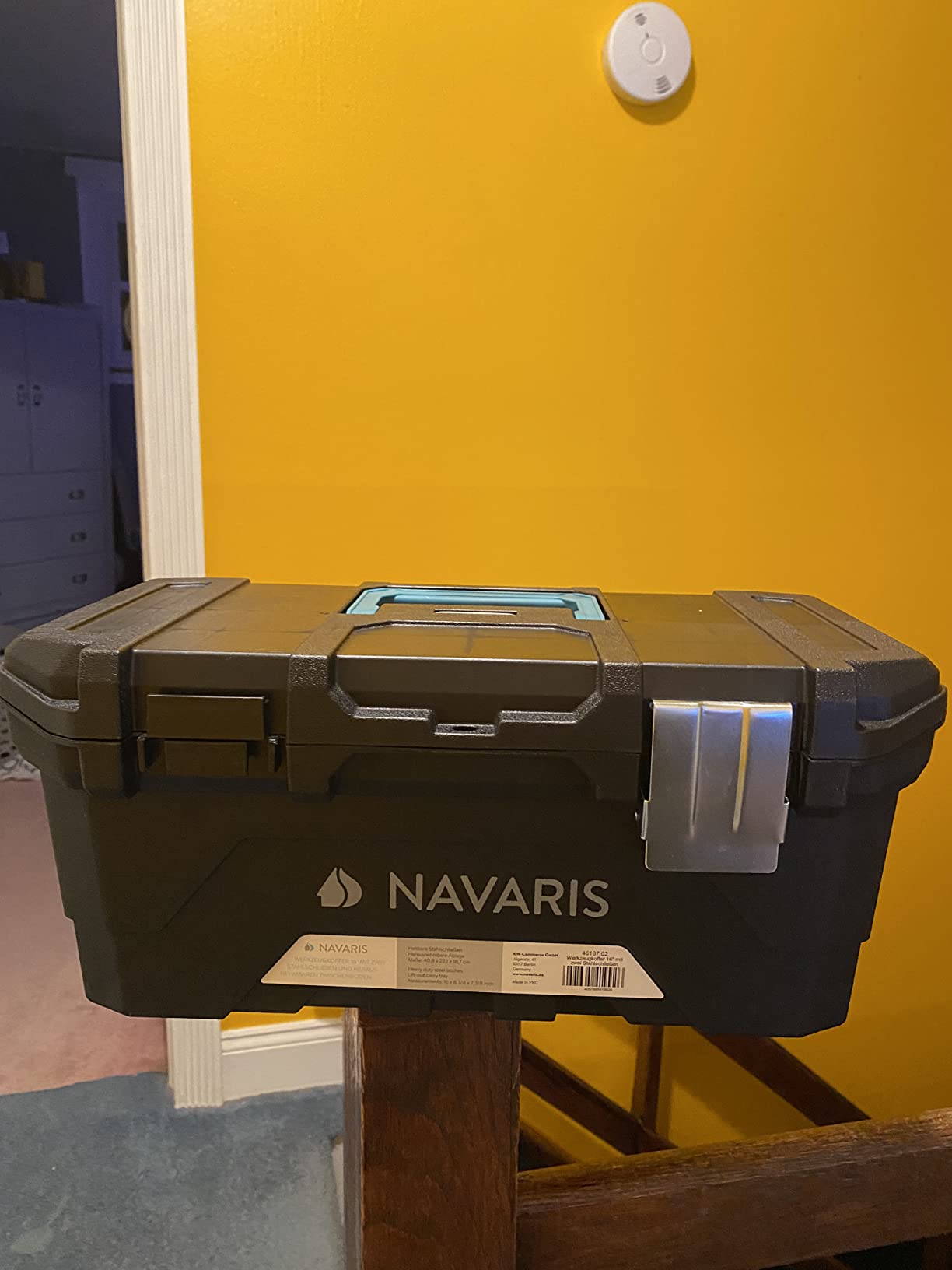$5/mo - Finance Navaris Tool Box 16 Inch - 40cm Rugged Plastic Multi ...