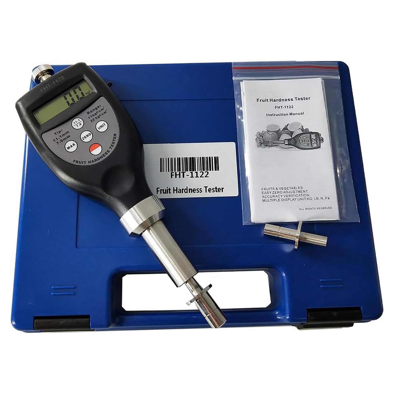 Pocket Penetrometer Soil Tester Portable Pointer Fruit Hardness Tester ...