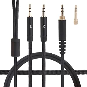 Amazon.com: Braided Headset Cable for Republic Tracks Headphone and ...