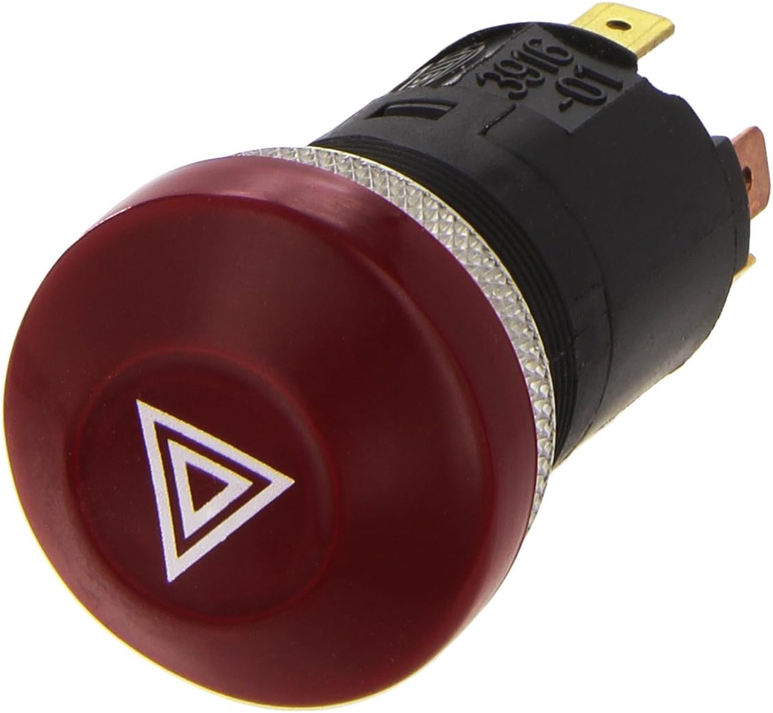 HELLA 6HF 003 916-011 Hazard Light Switch - Push control - 12V ...
