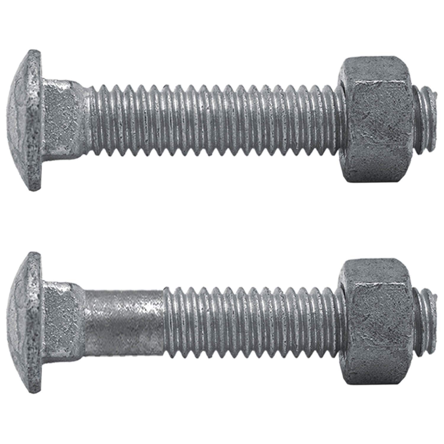 Carriage Bolt 3 8 16 X 2 Galvanized Bulk Carriage Bolt Coarse Thread
