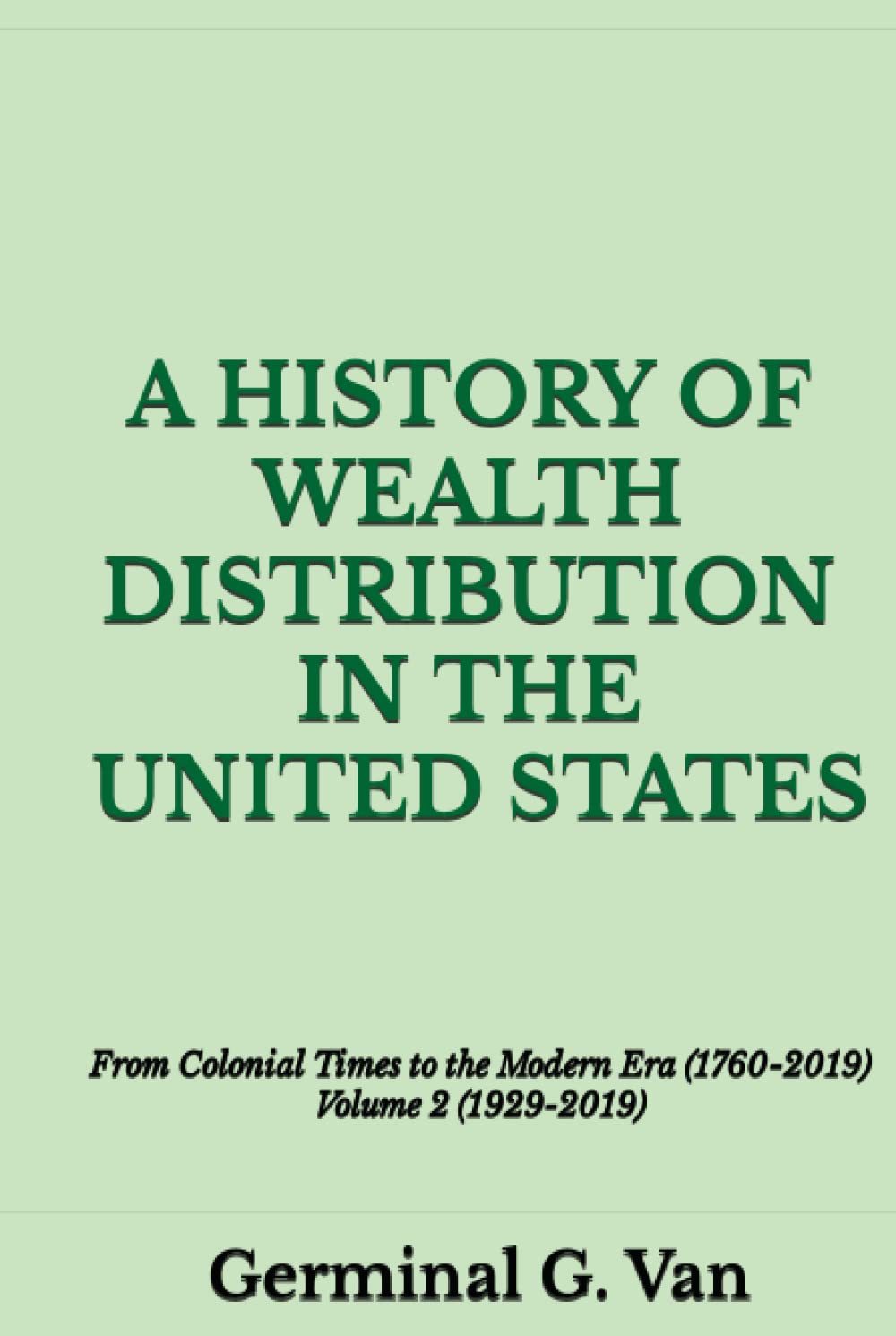 Amazon.com: A History of Wealth Distribution in the United States: From ...