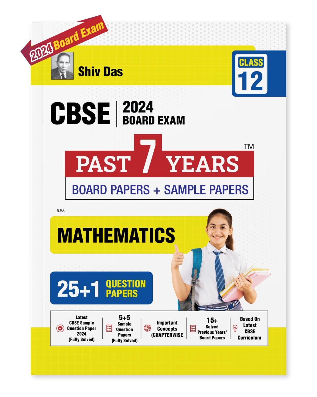 Buy CBSE Class 12 Mathematics Past 7 Years Board Papers and Sample ...