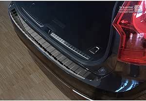 Avisa 2/51017 Black Mirror Stainless Steel Rear Bumper Protector Volvo ...