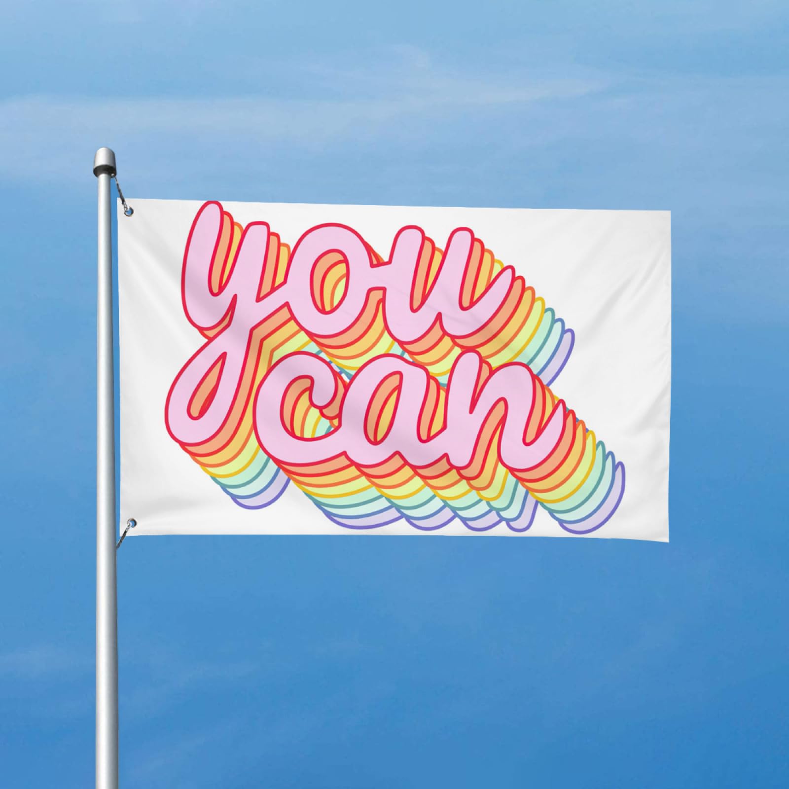 Snapklik.com : You Can Flag Inspirational Quote You Can Tapestry Banner ...