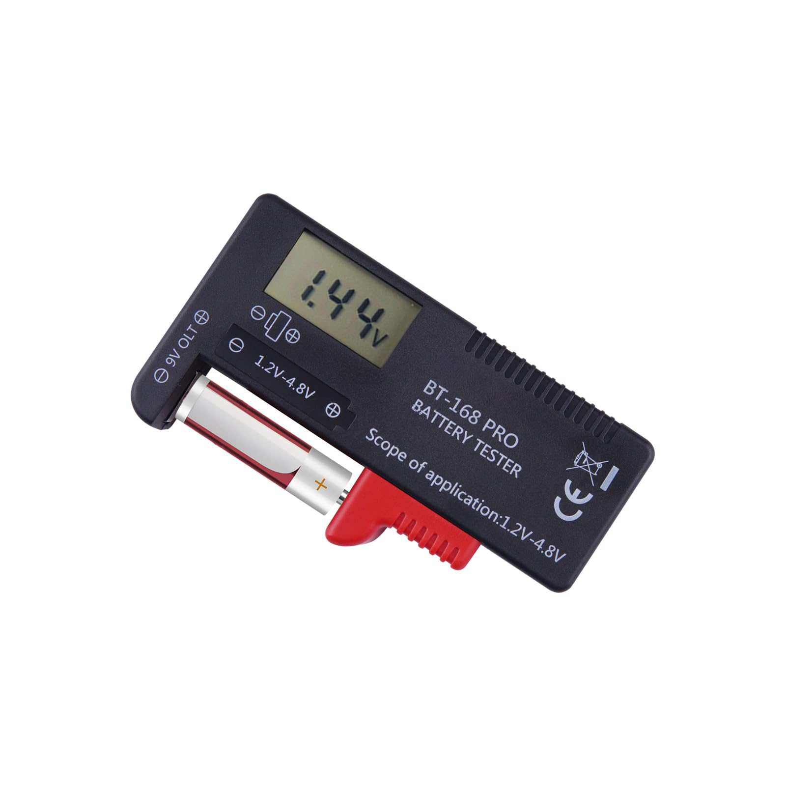 ZUFECY Battery Tester Checker, Digital Display Battery Checker Tester ...