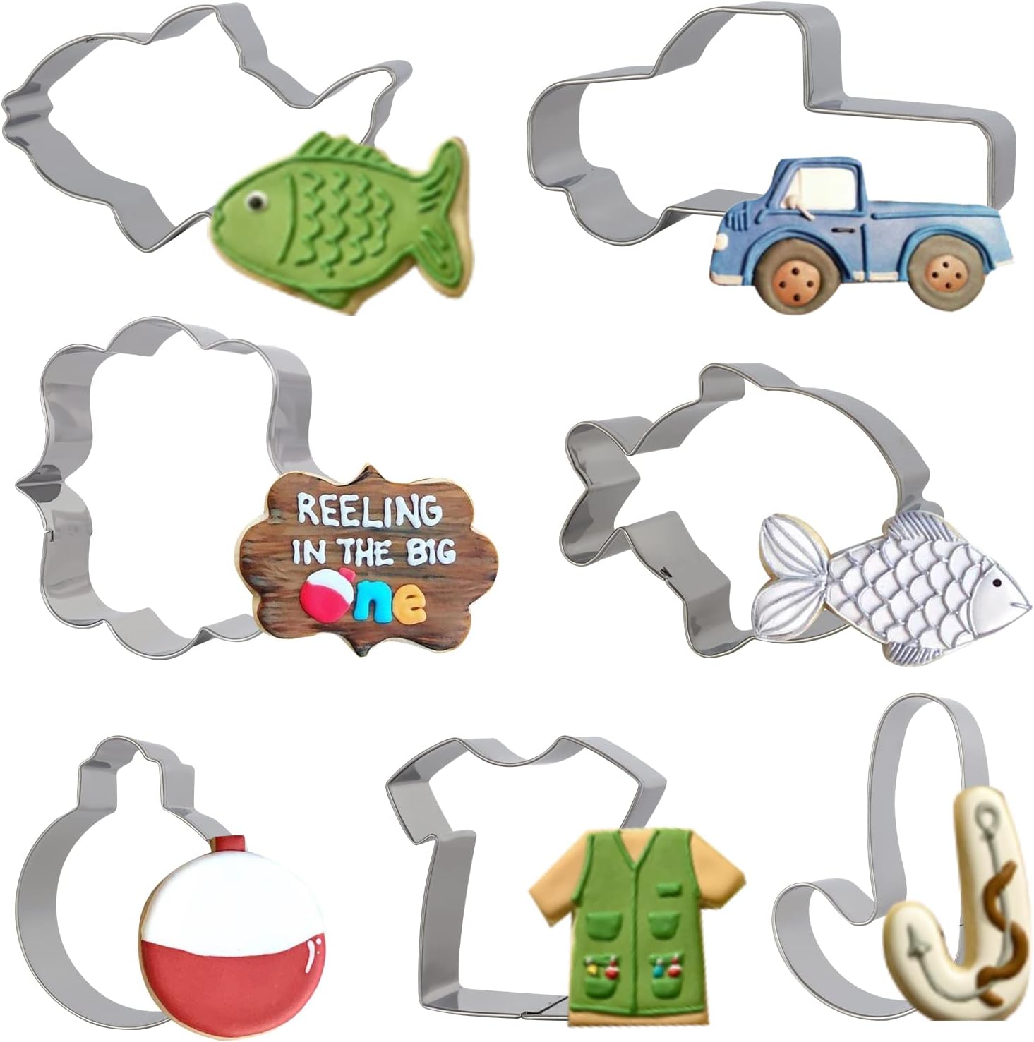 Amazon.com: Large Mouth Bass Cookie Cutter (large): Home & Kitchen