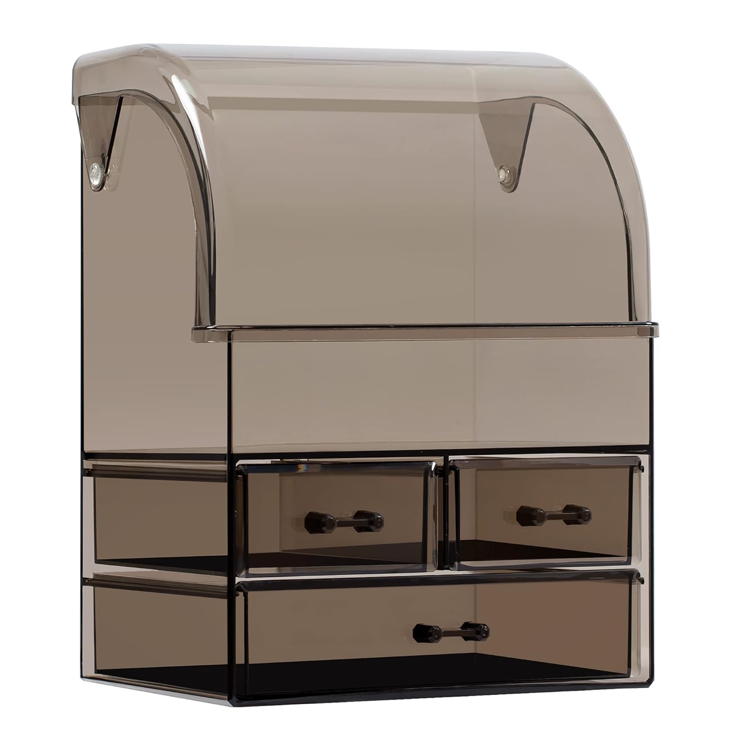 Amazon.com: Mayyol Professional Cosmetic Makeup Organizer with Lid Dust ...