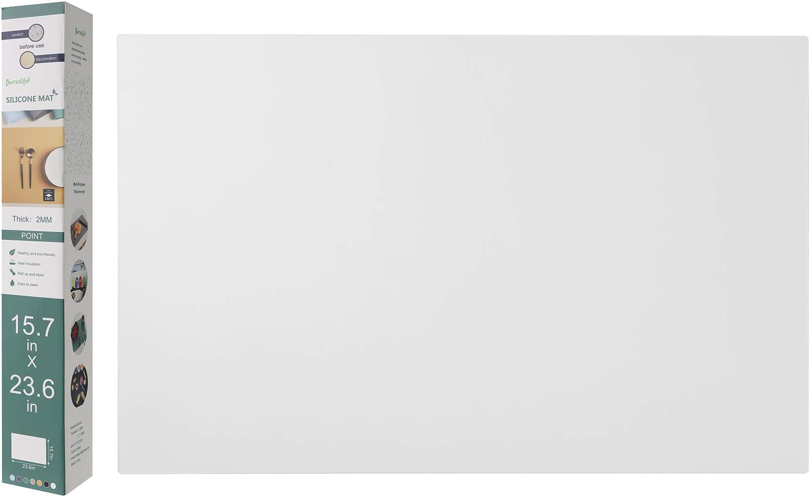 Amazon.com: Nuogo 63 x 16 Inch Large Silicone Mats for Kitchen ...