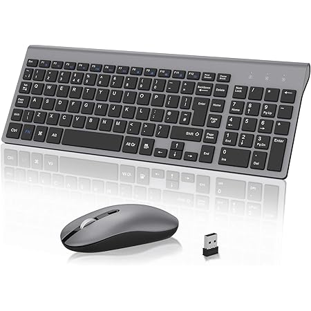 iClever 2.4G USB Receiver Wireless Keyboard and Mouse (Brand only, for ...