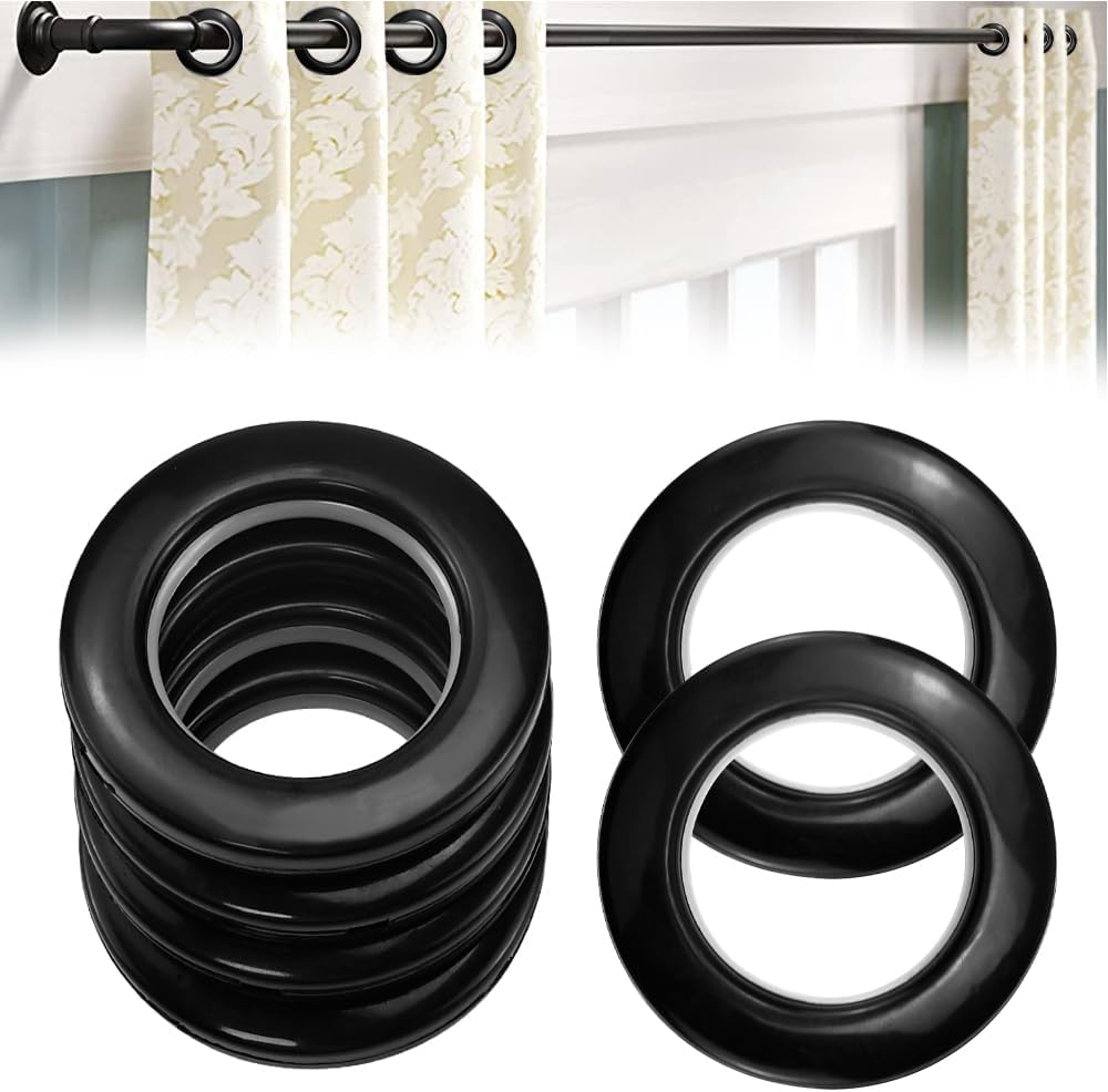 40 Pièces Anneaux à œillets de Rideau, Scettar Oeillets Rideaux à ...