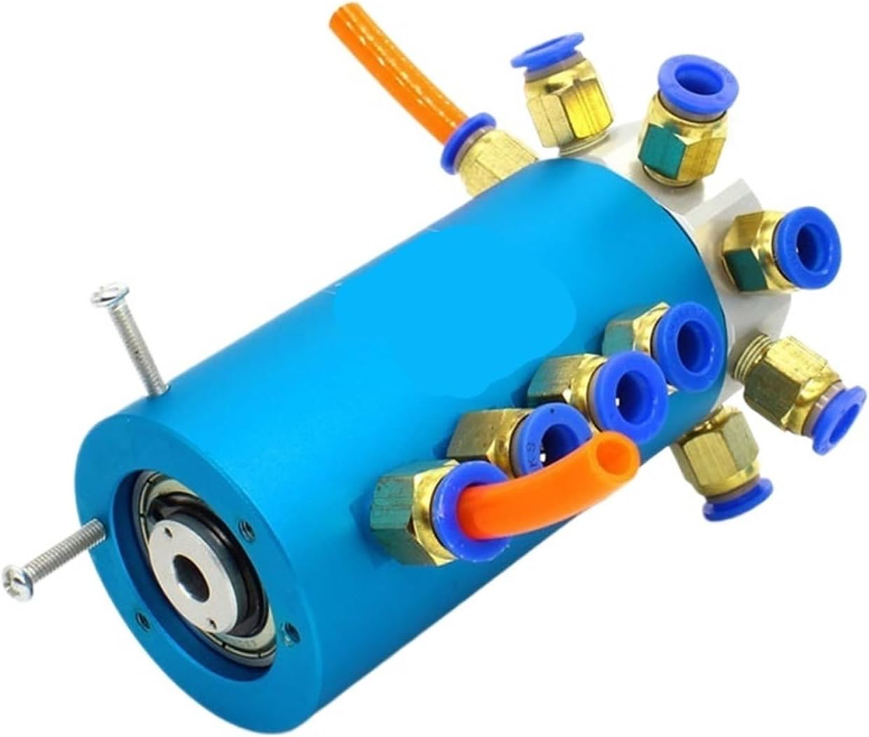 HEXEH slip rings 8 Passages Rotary Unions Slip Ring Combine To Tansfer ...