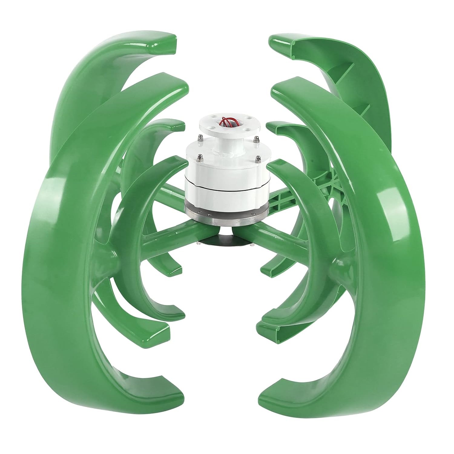 Adium Wind Power Generator Green LanternShaped 4 Blades Turbine with ...