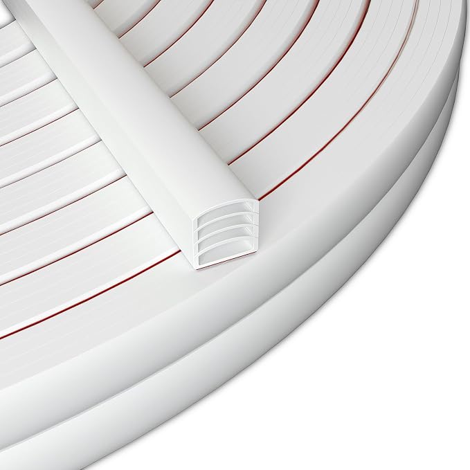 Weather Stripping for Doors/Windows,20 Feet Cuttable Insulation Self ...