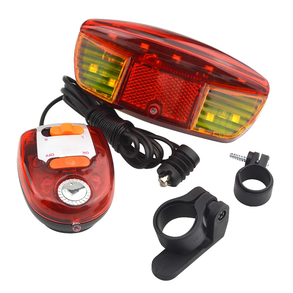 Amazon.com : XINGYHENG Multifunctional Bicycle Turning Light Bike Tail ...