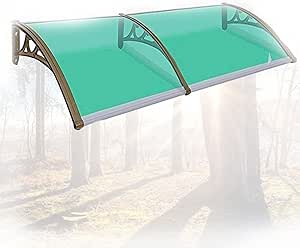 Amazon.com : Front Door Canopy Porch Rain Protector Outdoor Awning ...