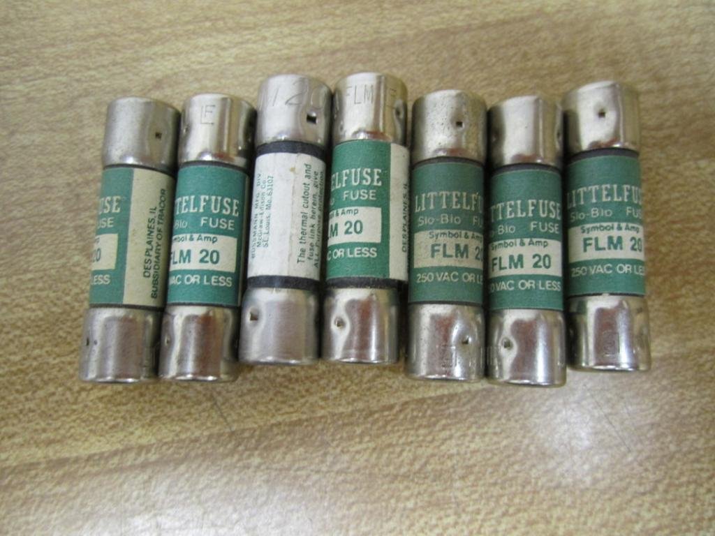 Littelfuse FLM 20 Fuses FLM20 (Pack of 7): Amazon.com: Tools & Home ...