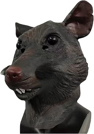 Amazon.com: eLymwoo Master Splinter Mask Rat Cosplay Helmet Full Head ...