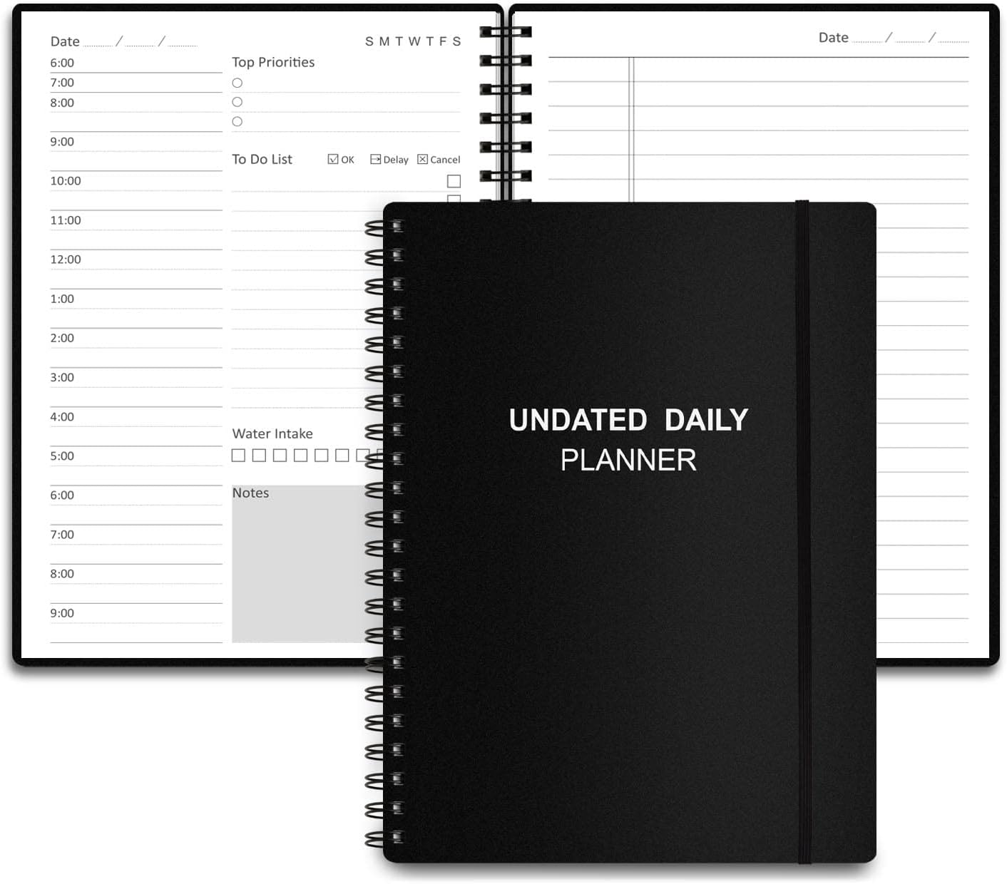 Amazon.com : Daily Planner Undated 7 Days Planner To Do List Notebook ...