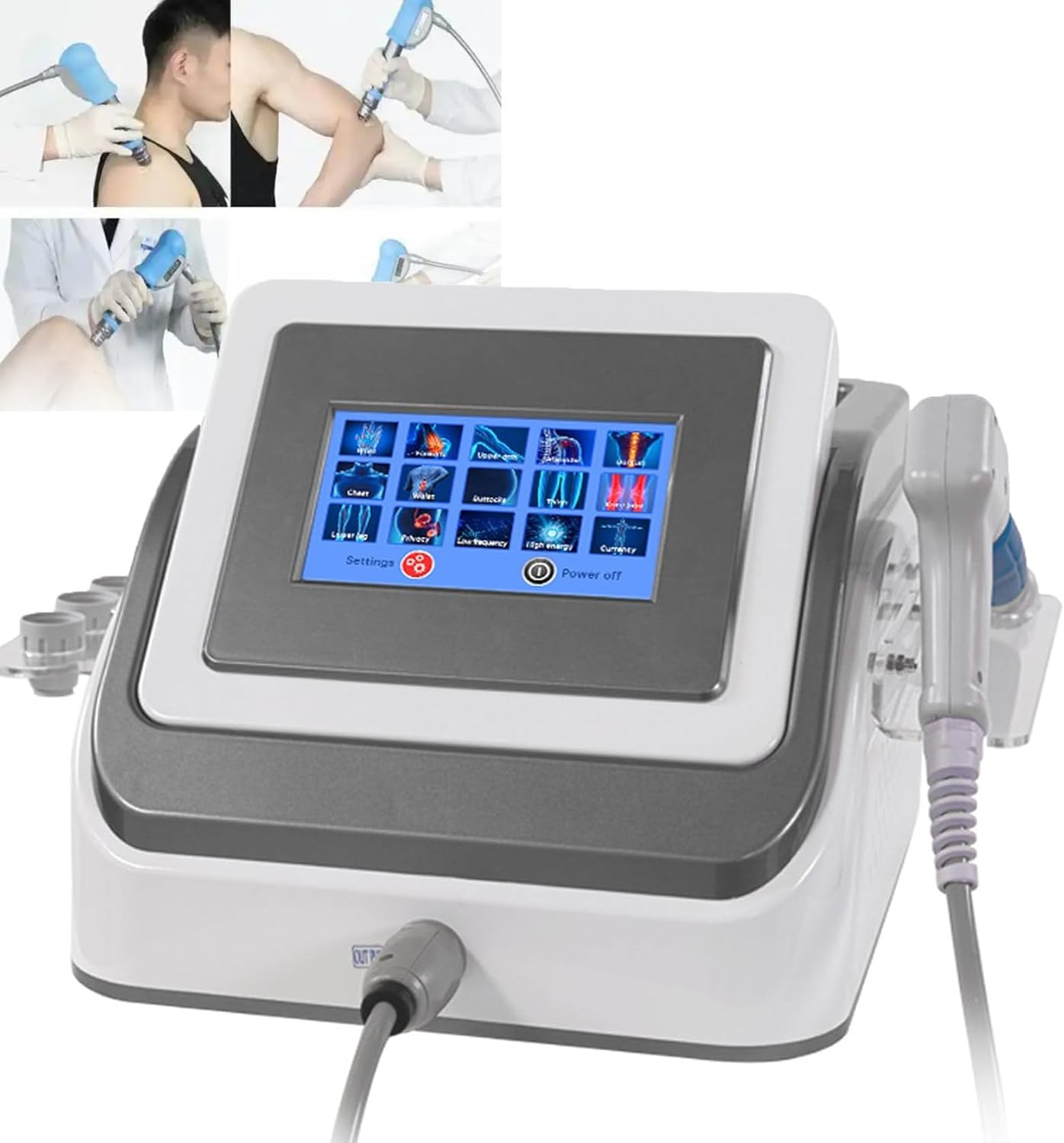 Focused Shockwave Therapy Machine,0.5-8 Bar Shockwave Therapy Device ...