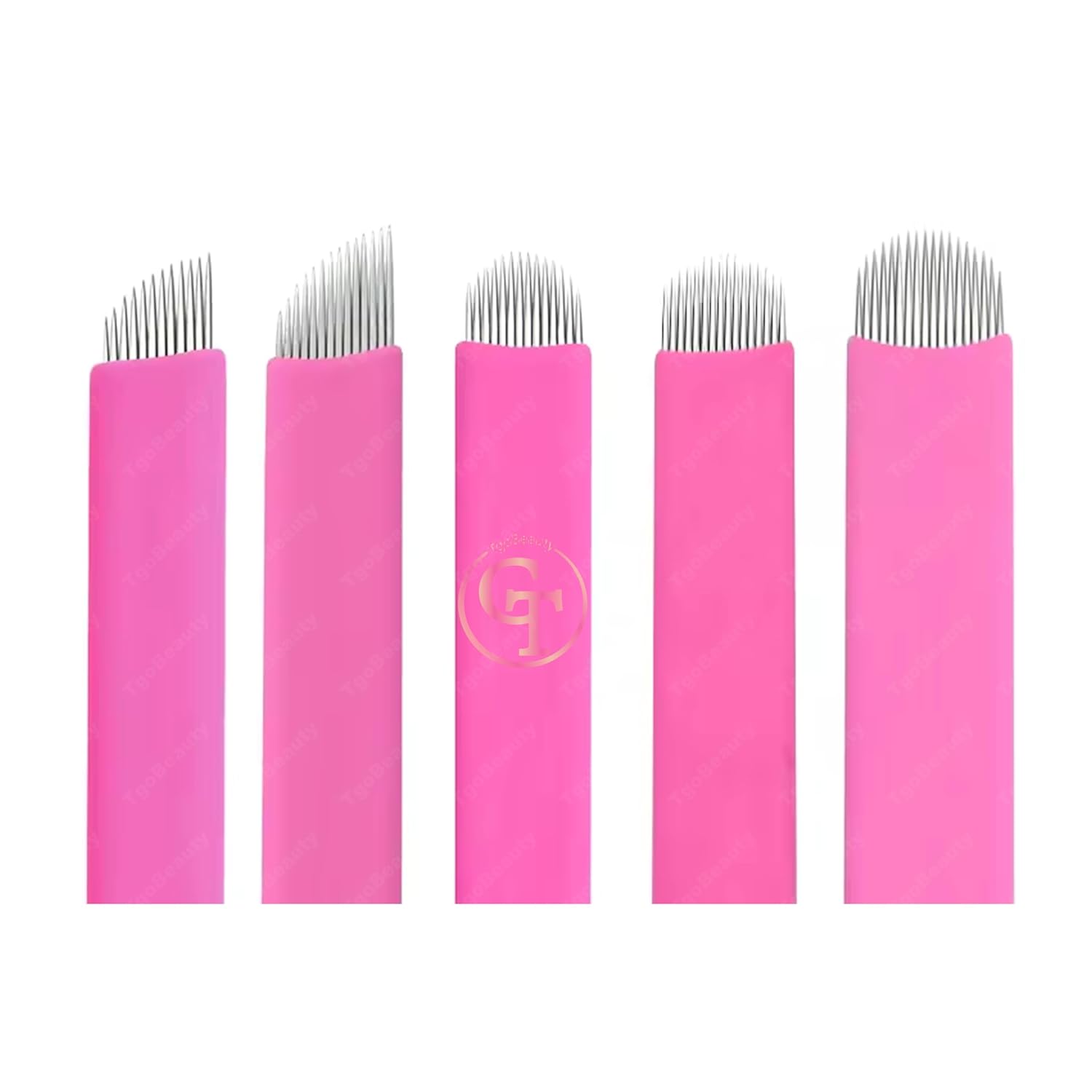 Amazon.com: Disposable Microblading Needles 50pcs Pink 0.15mm Nano ...