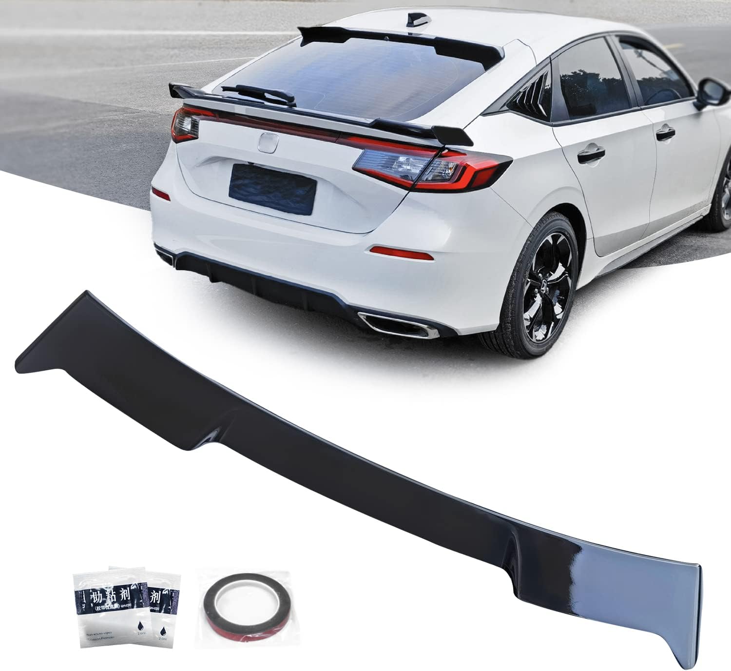 Amazon | BlissBalance シビック FL1 FL4 FL5 タイプr エアロ パーツ リアスポイラー リアウイング カスタム ...