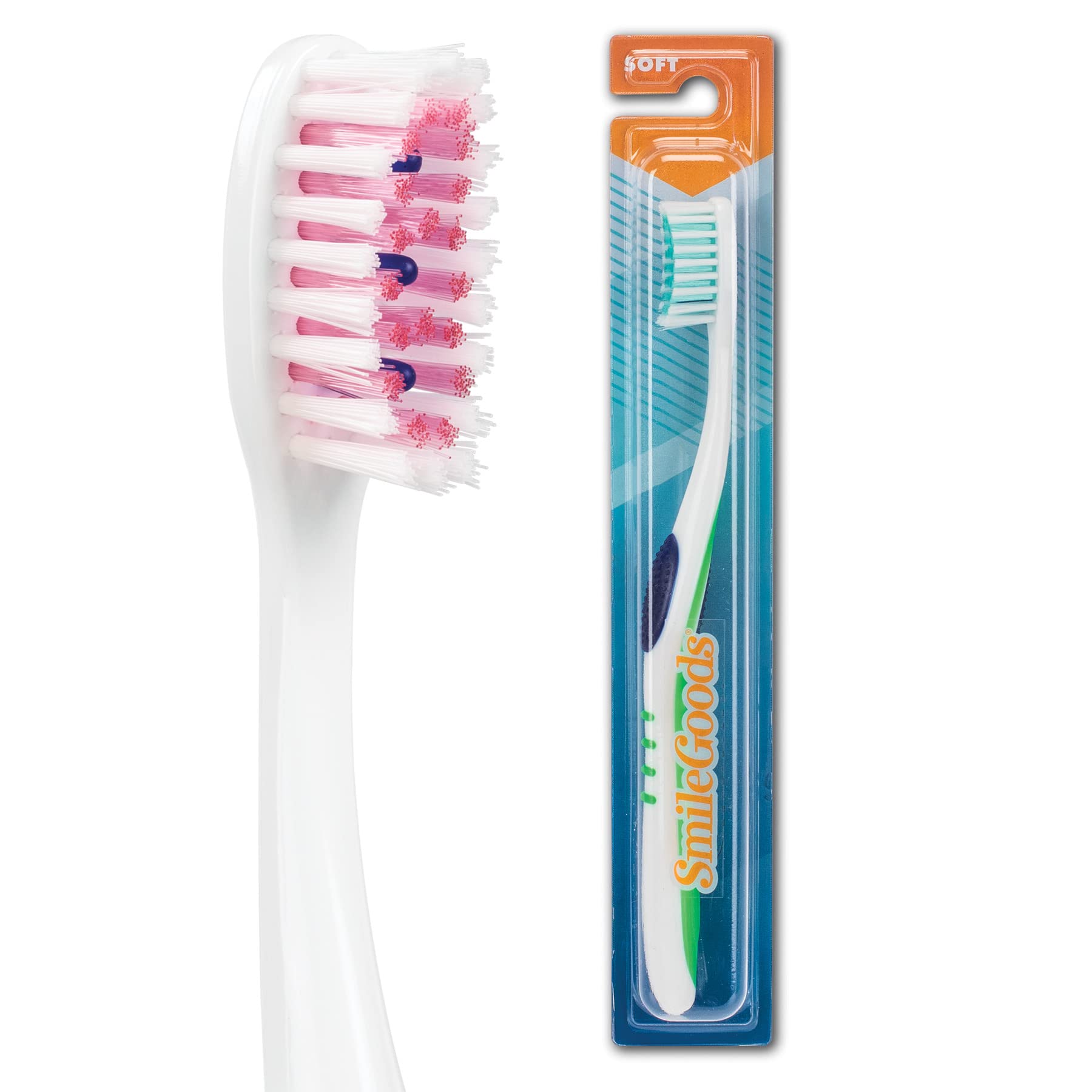 Amazon.com: SmileGoods A386 Toothbrush, 38 Tuft, Soft Bristle ...