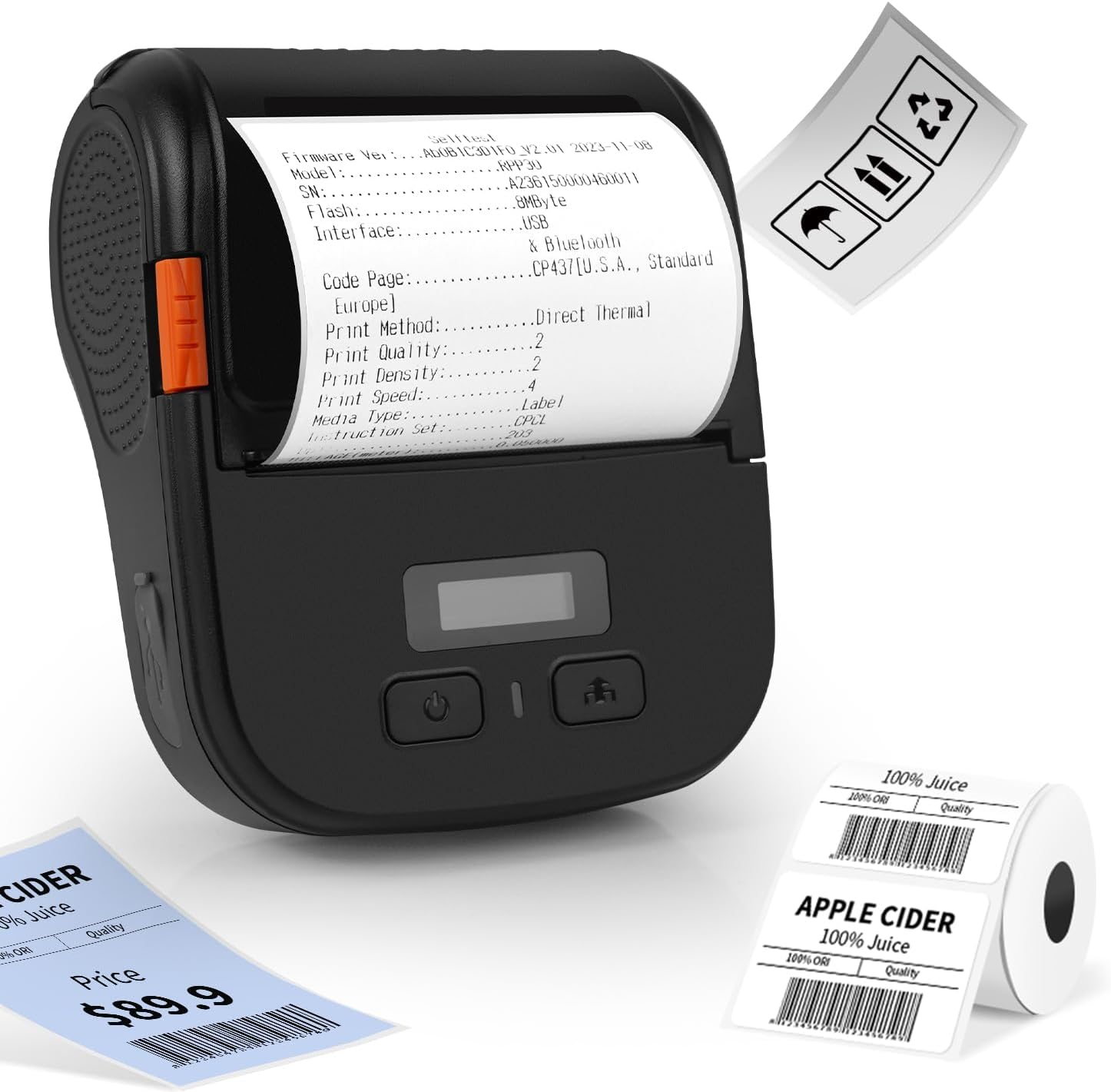 Amazon.com : KNAON Bluetooth Label Maker Machine with Tape, Y50P ...