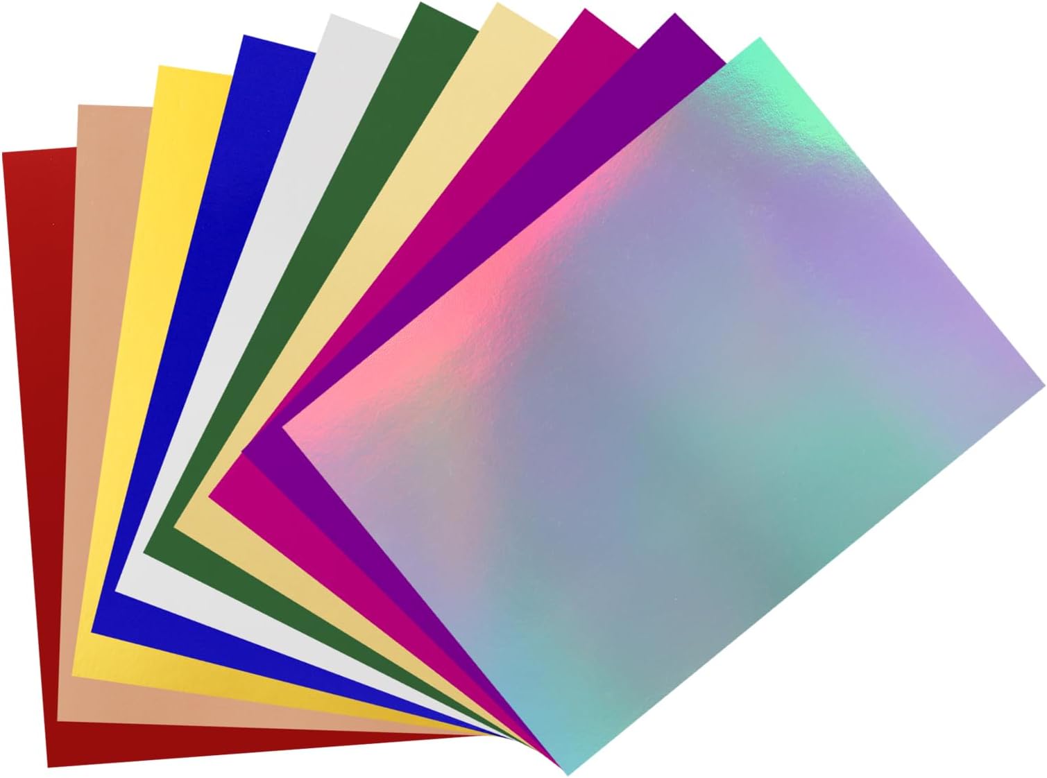 Amazon.com : PATIKIL 11"x8.5" Metallic Mirror Board Sheets, 20 Pack 10 ...