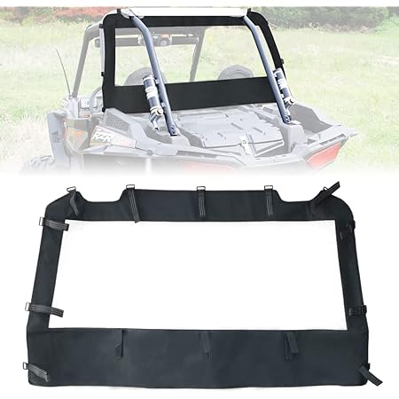 Amazon.com: Polaris RZR 1000XP Rear Windshield, Full Back Cover Rear ...