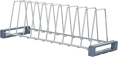 Plantex Stainless Steel Thali Stand/Dish Rack/Plate Stand/Plate Rack ...