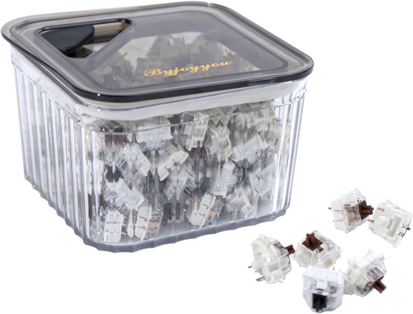 Amazon.com: JOLINTAL Keyboard Switch Container Keycaps Storage Box ...