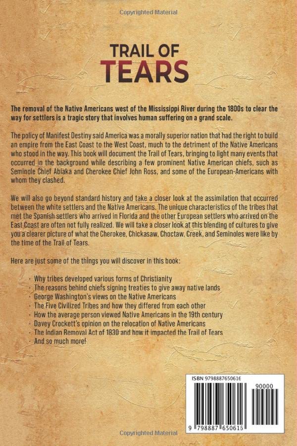 Snapklik.com : Trail Of Tears: An Enthralling Guide To The Choctaw And ...