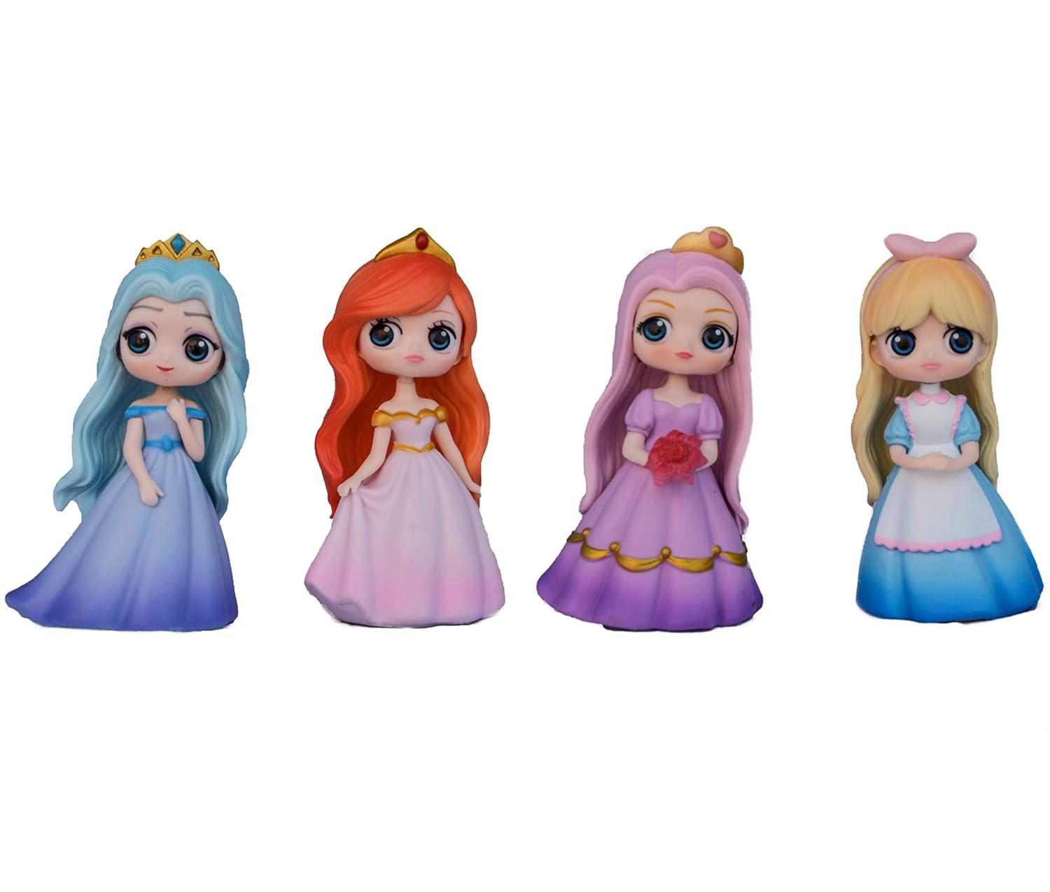 Offo Disney Princesses Action Figures [10 cm] : Amazon.in: Toys & Games