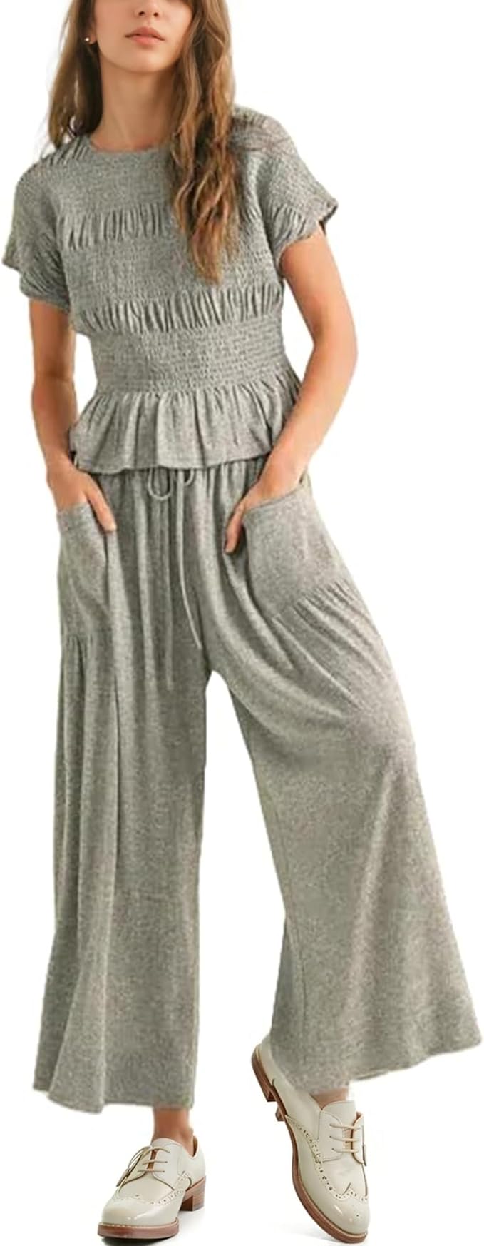 Amazon.com: Colorful world 2 Piece Sets for Women summer Lounge Sets ...