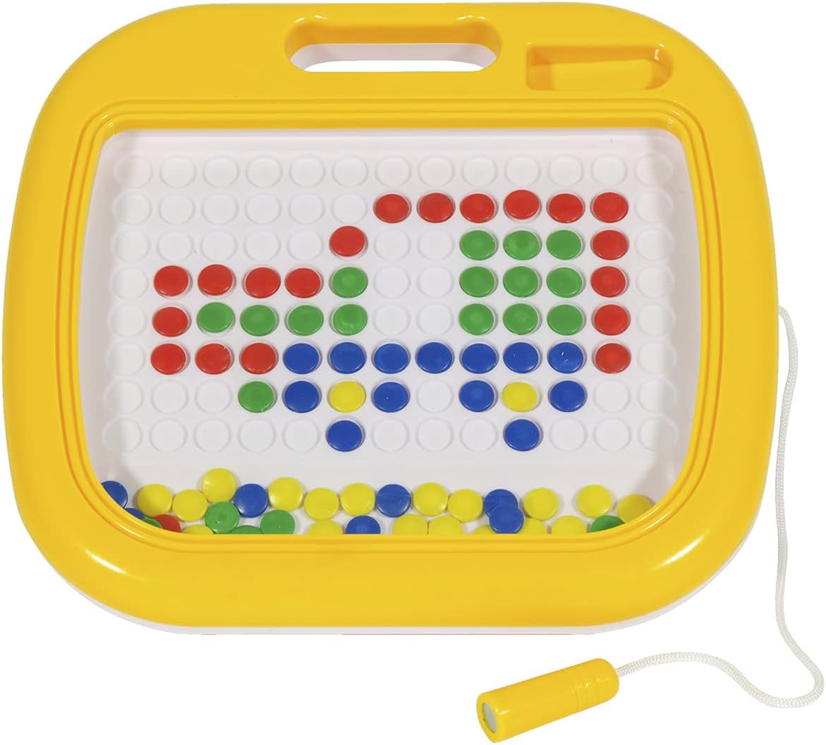 Amazon.com: Creative Minds Colorful Bead Magnetic Mosaic : Toys & Games