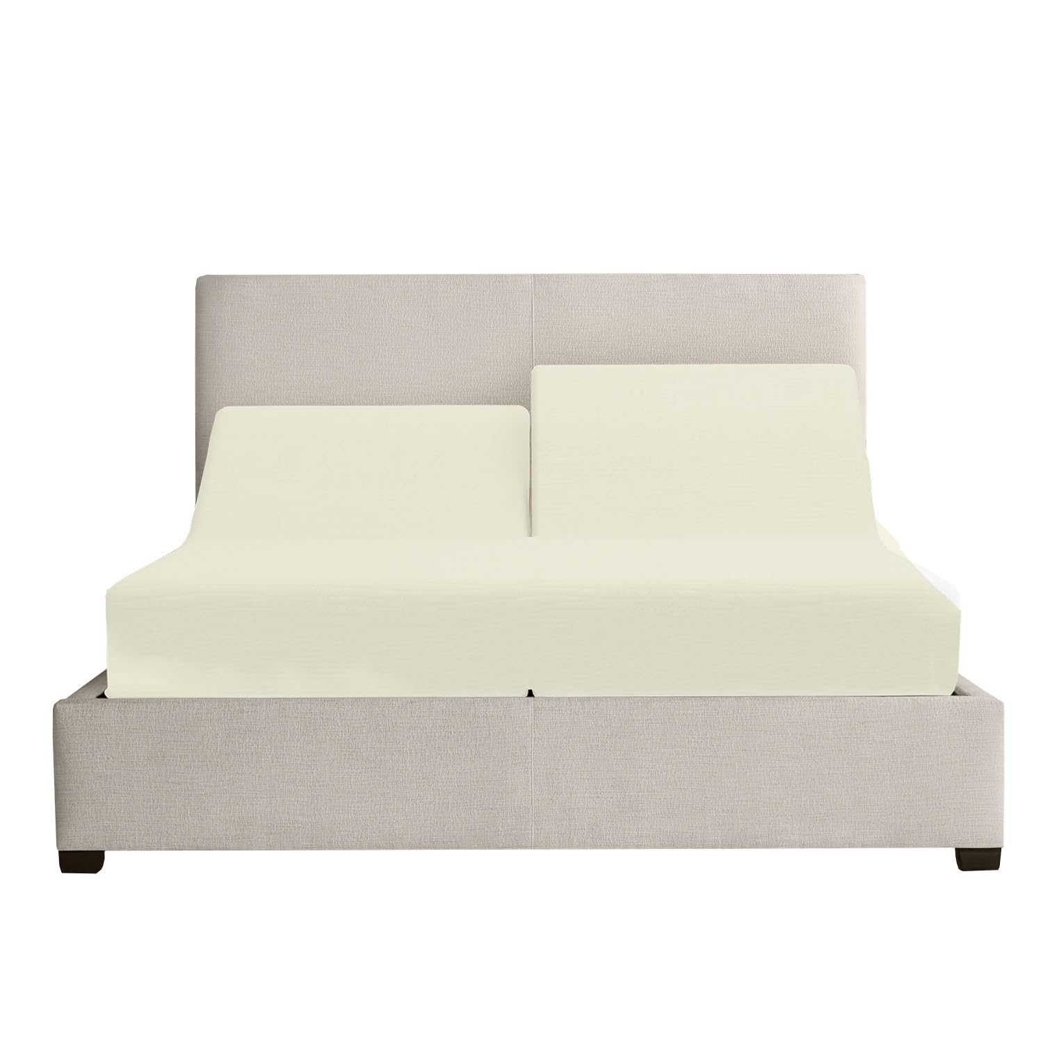 Amazon.com: Split Top King Sheets Sets for Adjustable Bed,Half Split ...