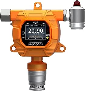 Gas Detector, N2H4 Gas Detector Analyzer Sensor Detection Alarm 24-Hour ...